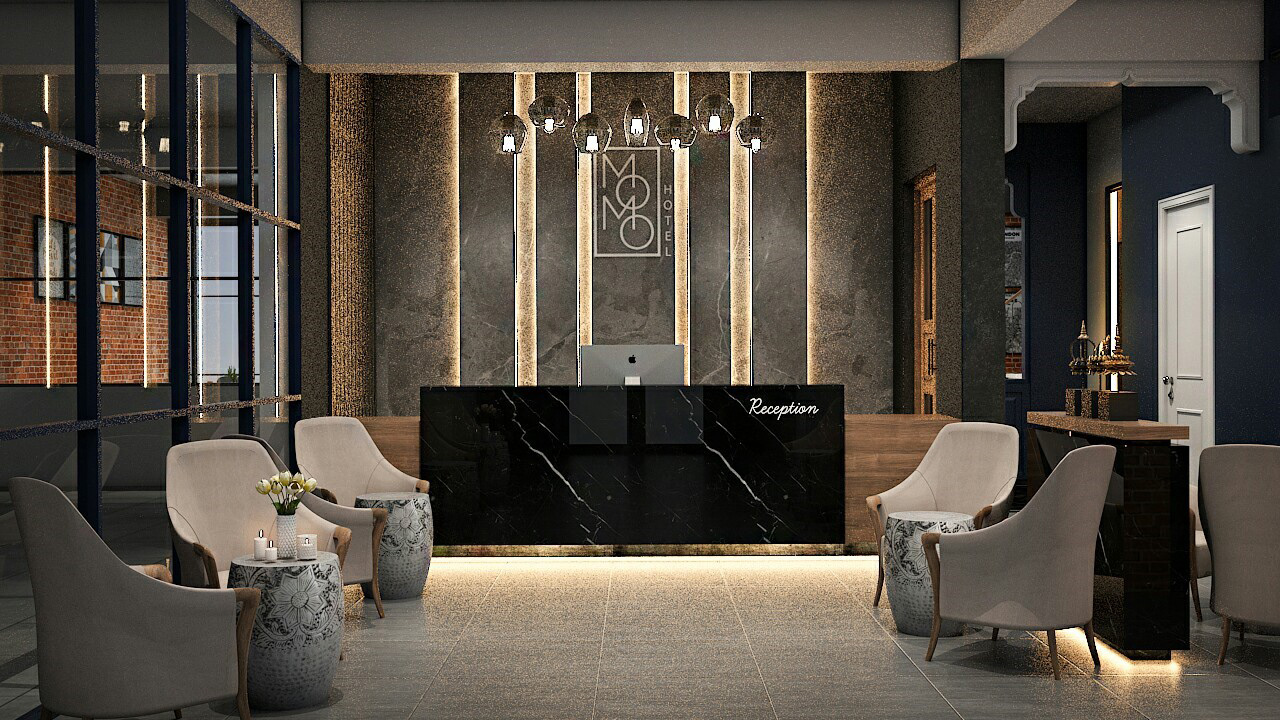 โมโม โฮเทล : L H U M K O O N x ล้ำคูณ